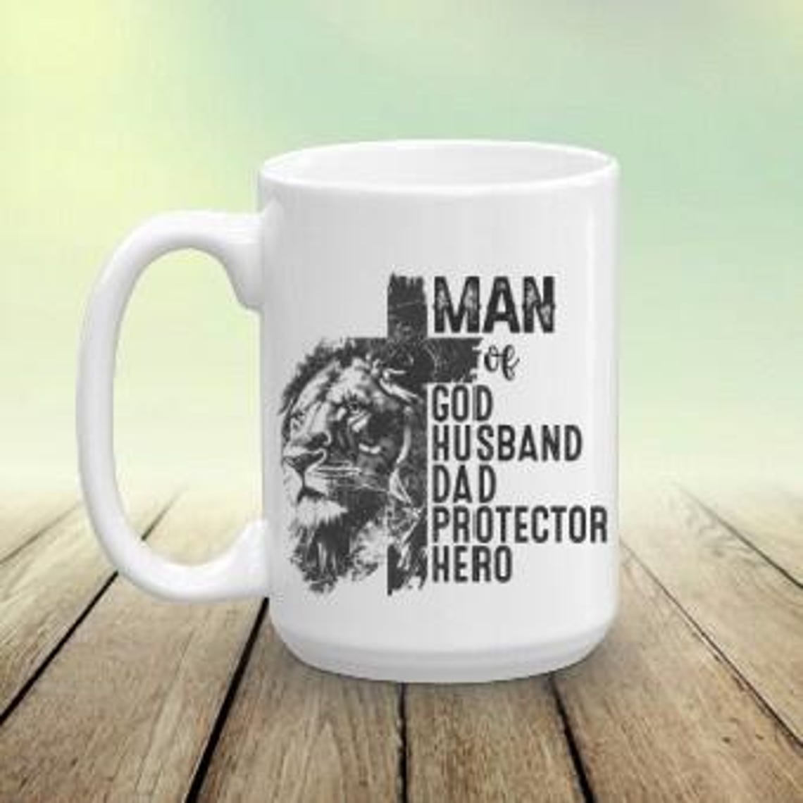 Man of God Sublimation Transfer, Men's Shirt Transfer, Jesus, Dad Lion ...