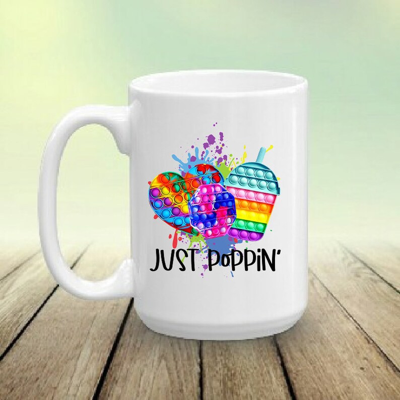 Just Poppin Sublimation Transfer Pop Toy Sublimation Kids | Etsy