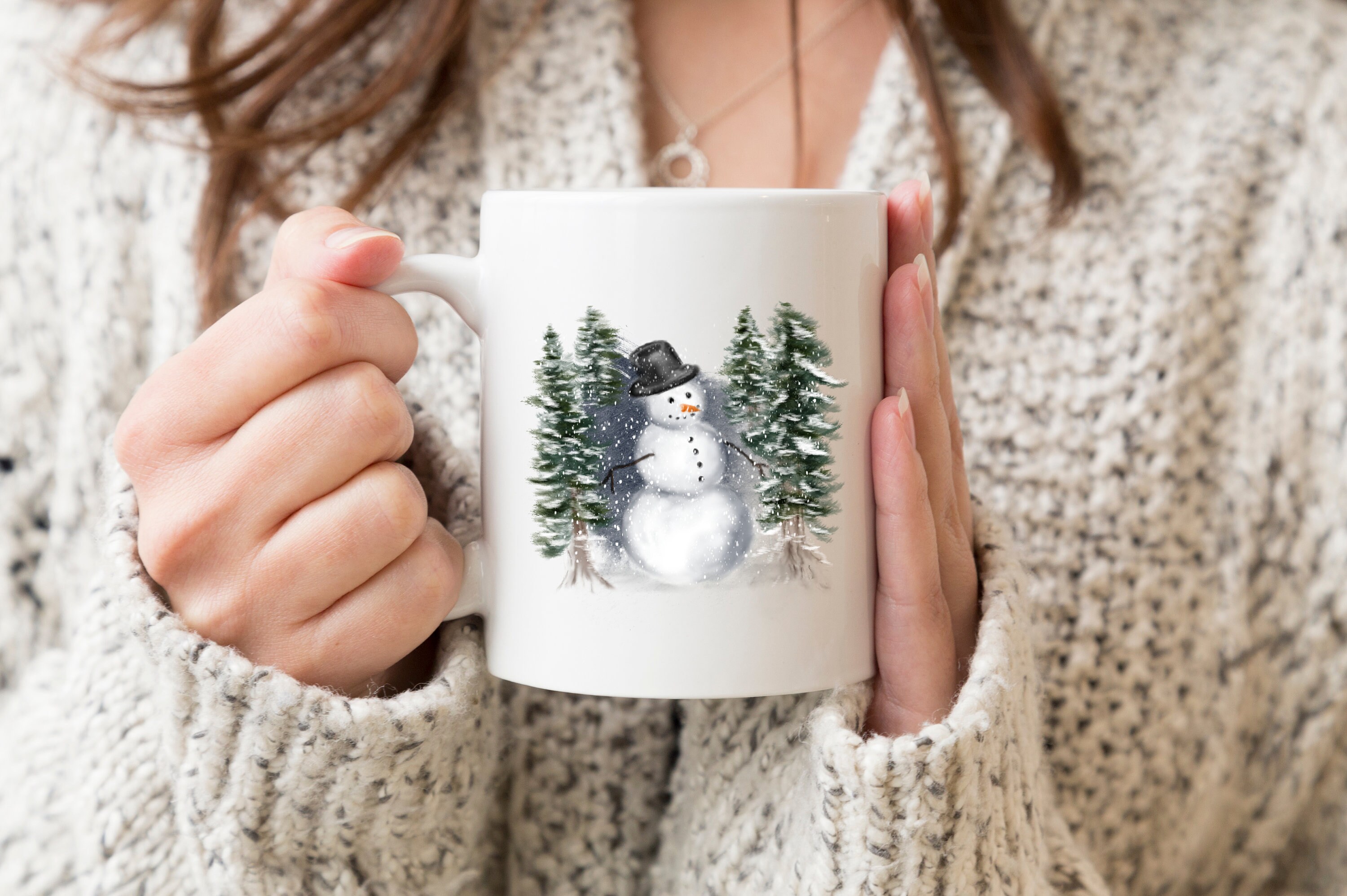 Snowman Sublimation Transfer, Snowmen Printed Sub Transfer, Hand Drawn ...