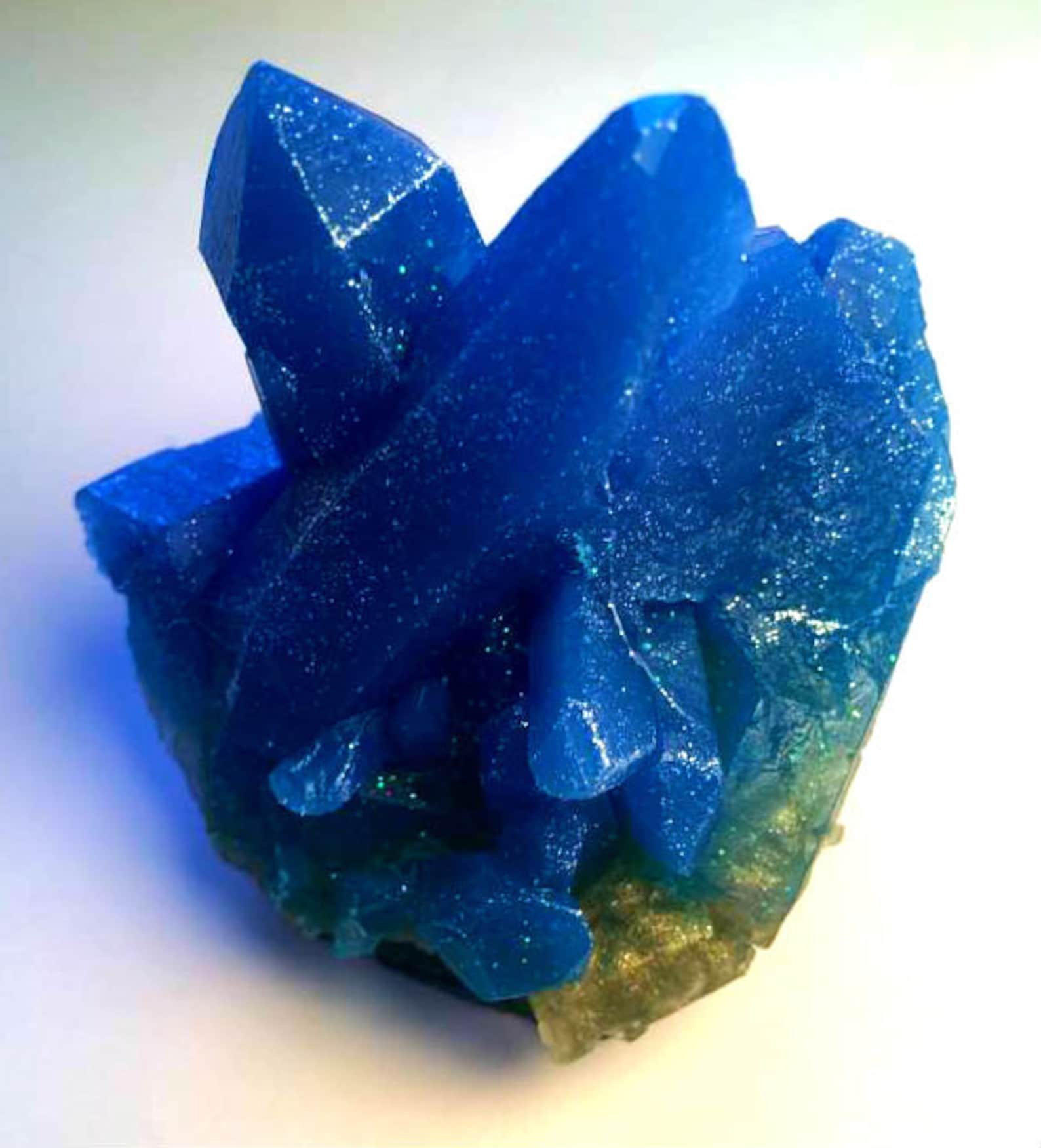 Sapphire Blue Geode Crystal Mineral Gemstone Rock Soap - Etsy