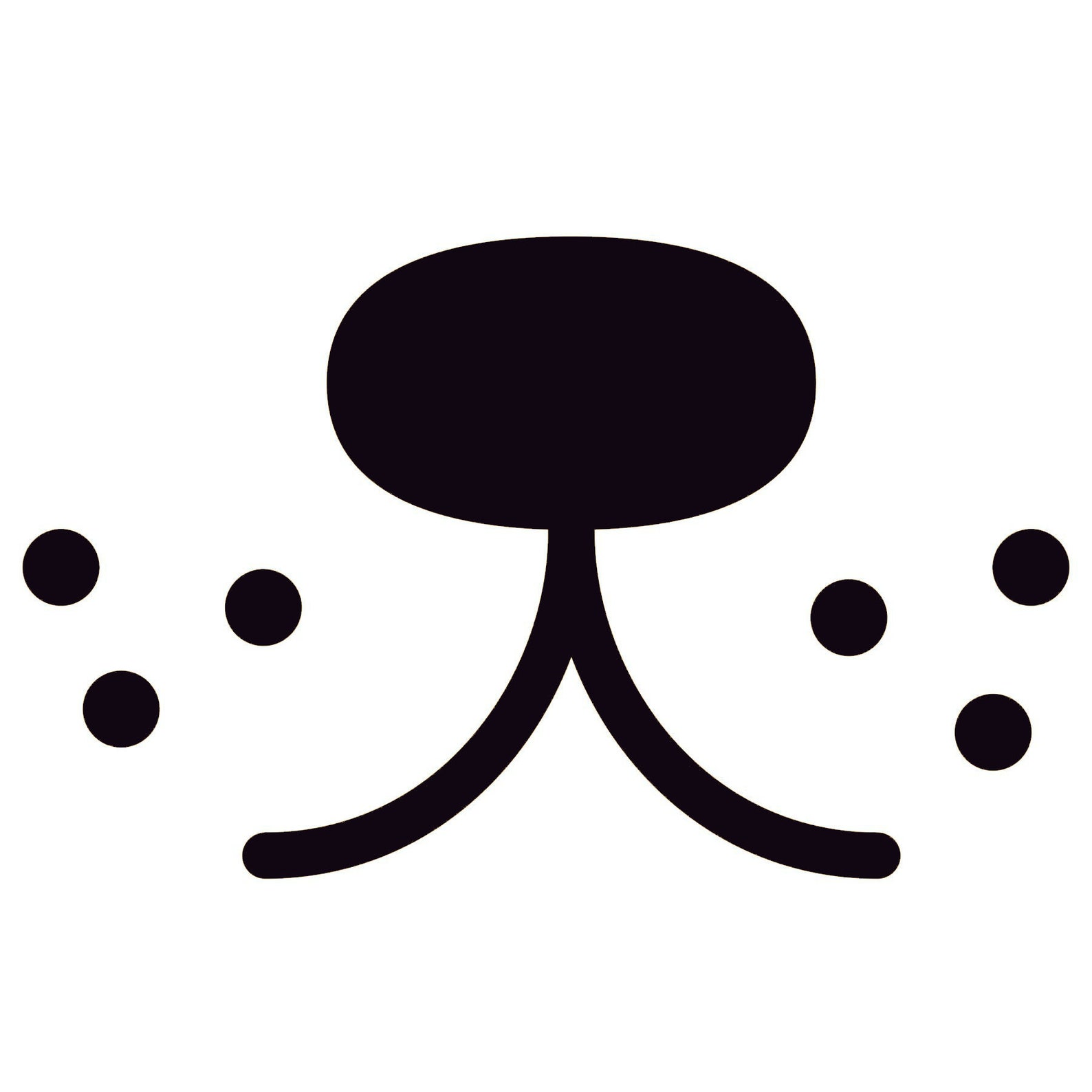 Dog Nose Decal Dog Sticker Puppy Window Decal Tumbler Yeti | Etsy