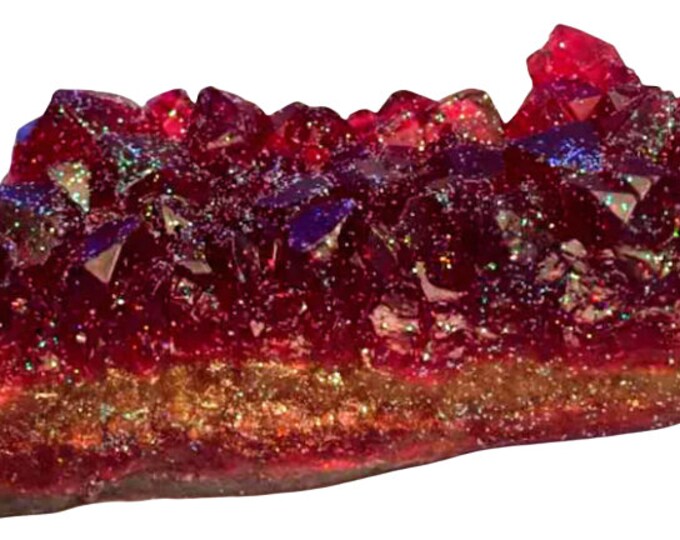 Ruby Red Geode Crystal Mineral Gemstone Rock Soap - Etsy