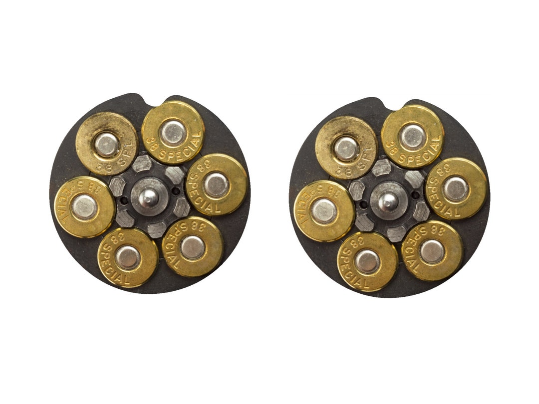 Gun Chamber Ceramic Car Coasters, Set of 2, Bullet Car Coaster ...