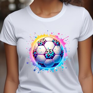 Soccer Ball Sublimation Transfer, Printed, Ready to Use, Coquette ...