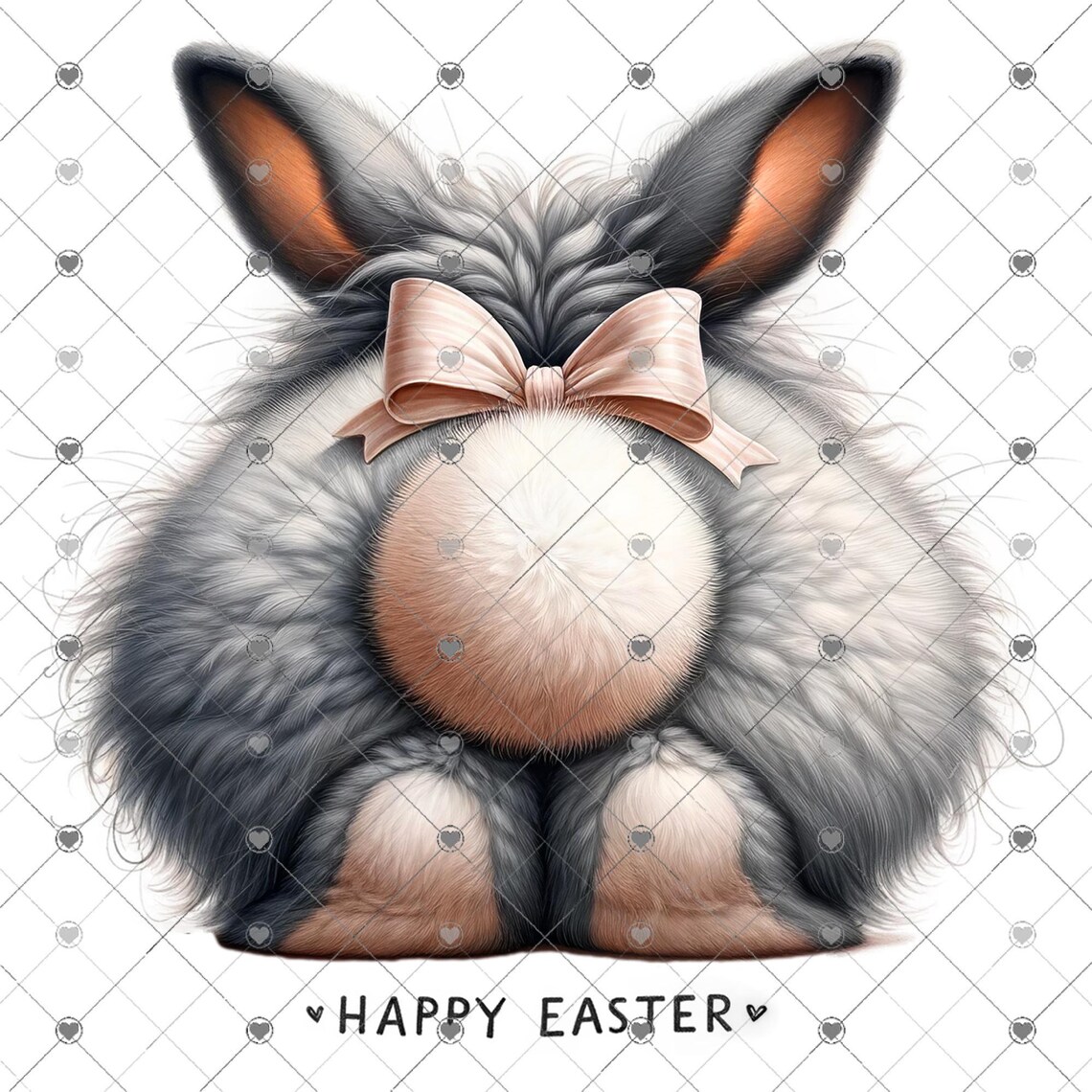 Bunny Rabbit Sublimation Transfer, Easter Bunny Sublimation, Rabbit Sub ...