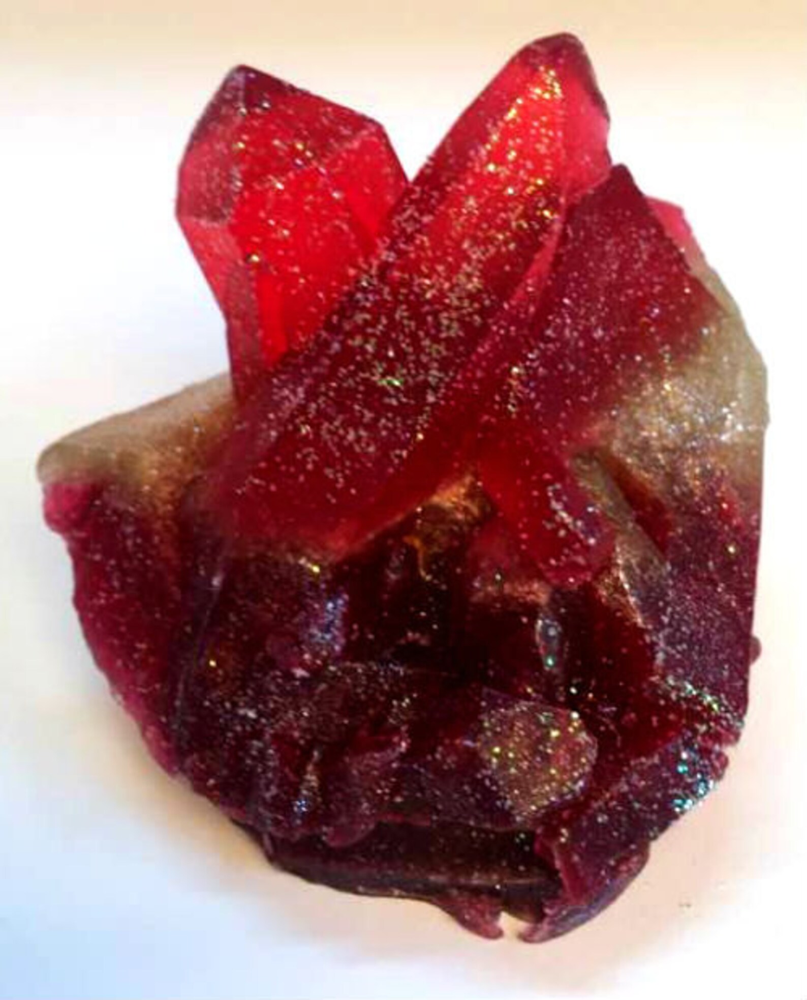 Ruby Red Geode Crystal Mineral Gemstone Rock Soap - Etsy