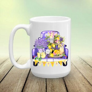 Lavender Lemonade Truck Sublimation Transfer - Ready to Press, Lavender ...