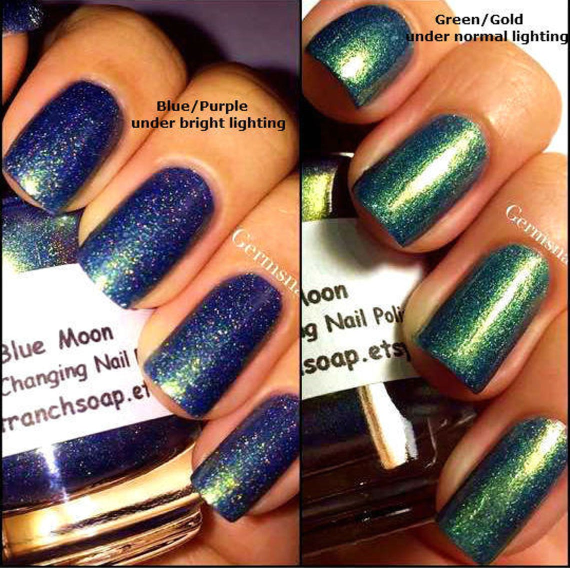 Holographic Duochrome Nail Polish Color Shifting | Etsy