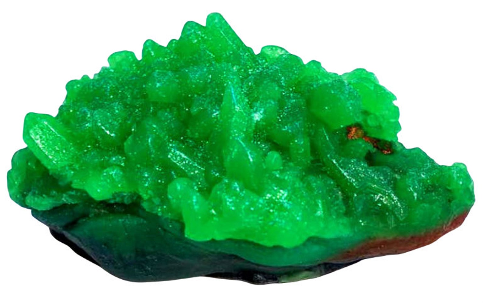 Emerald Green Geode Crystal Gemstone Rock Soap FREE U.S. | Etsy