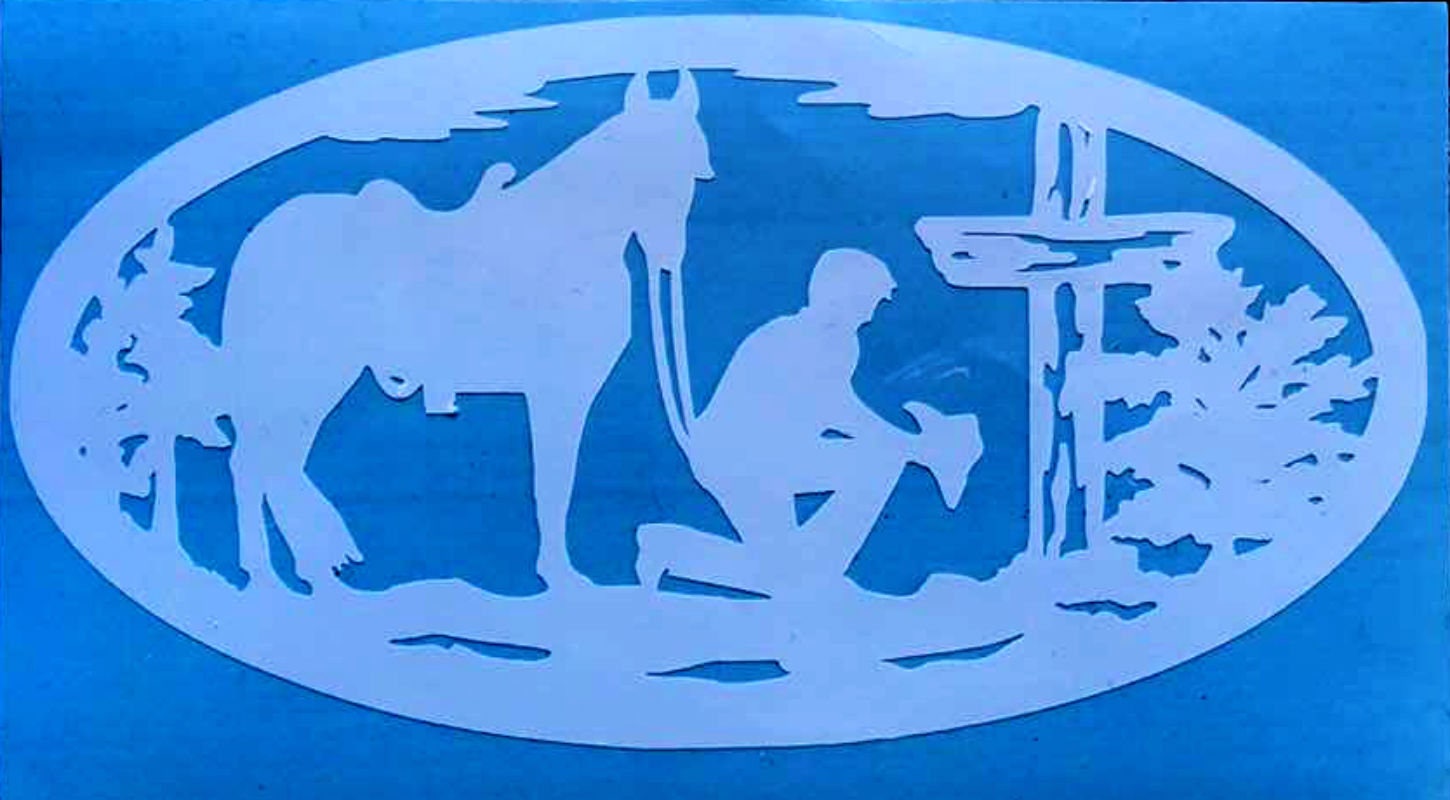 Praying Cowboy Vinyl Decal Sticker Die Cut Custom Car Window | Etsy