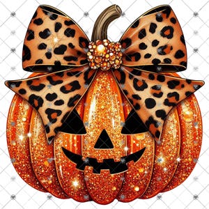 Pumpkin Sublimation Transfer Ready to Press, Leopard Pumpkins ...