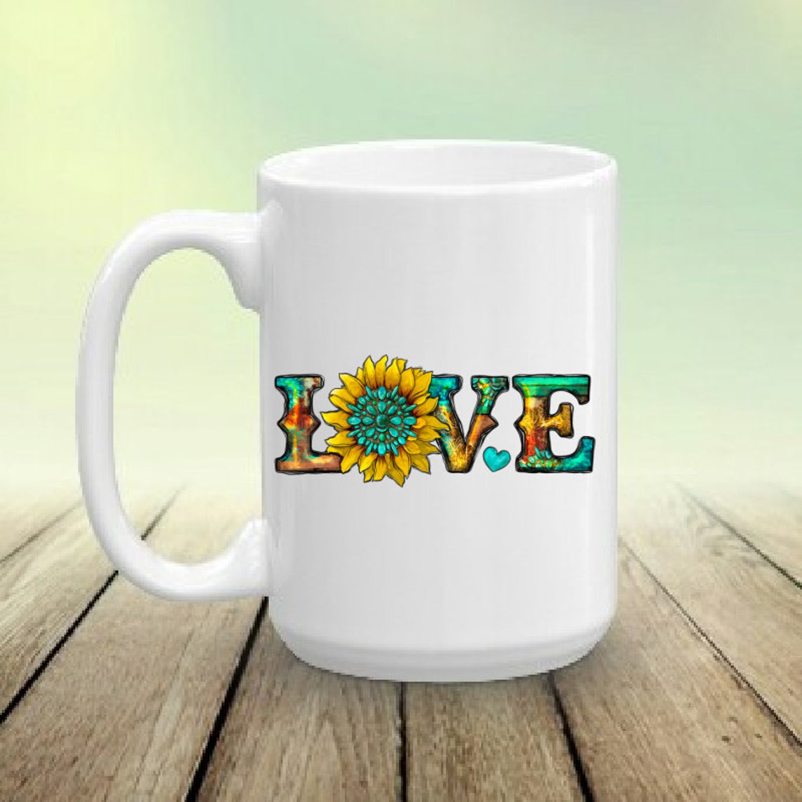 Sunflower Love Sublimation Transfer, Ready to Press, Sunflowers ...