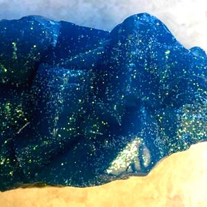 Sapphire Blue Geode Crystal Gemstone Rock Soap - Vanilla Bean Scented ...