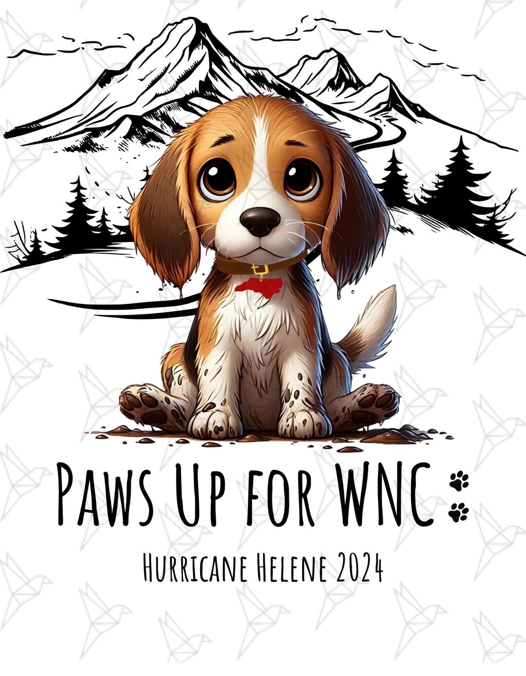 Hurricane Helene WNC Animal Rescue Unisex T-shirt - Etsy