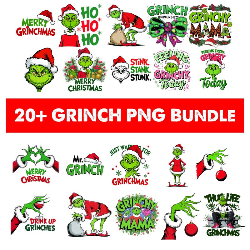 Grinch Svg - Etsy
