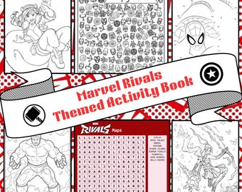 coloring pages marvel rivals