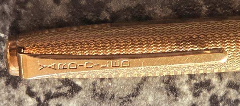 9ct Gold Yard O Led Ballpoint Pen - Etsy