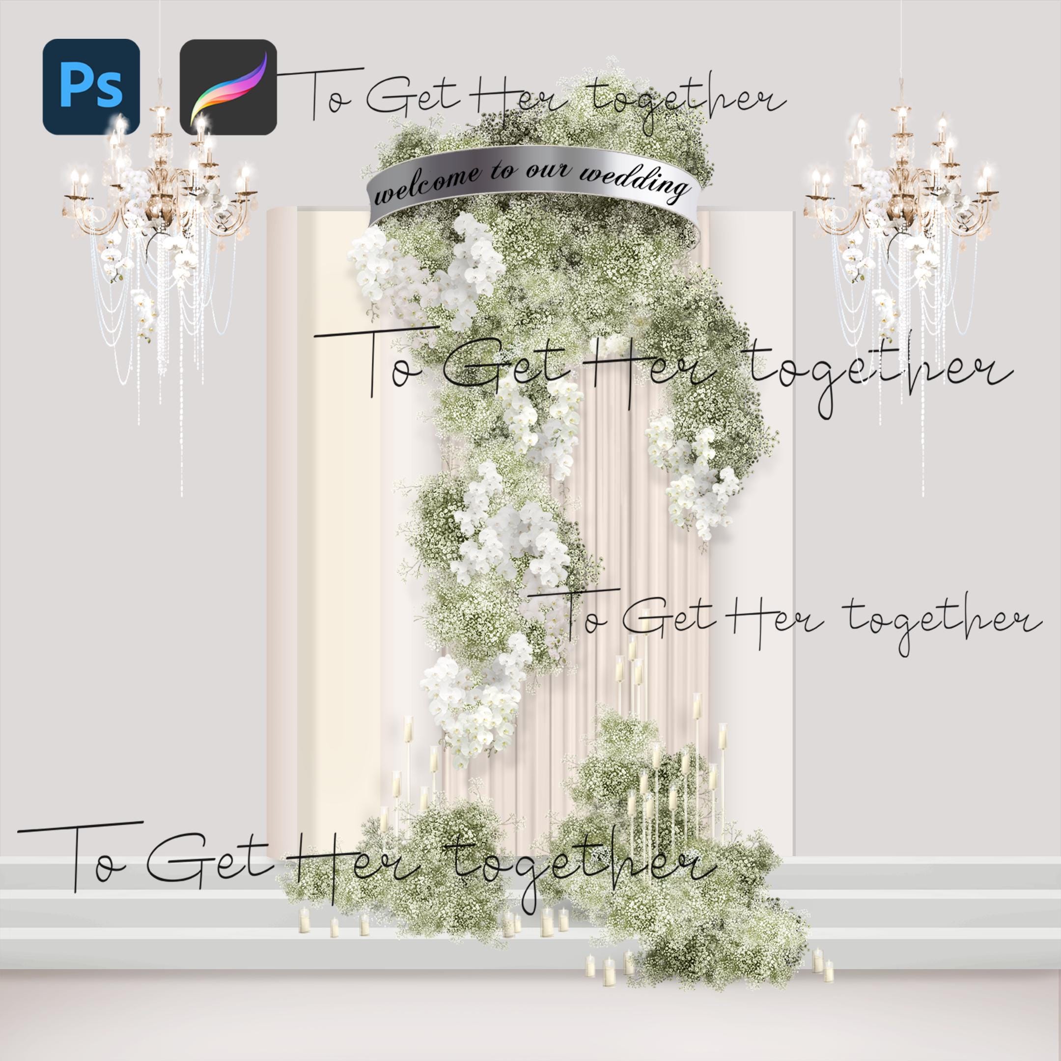 Procreate Event Design Interior Exterieur Sketch Blocks Elements ...