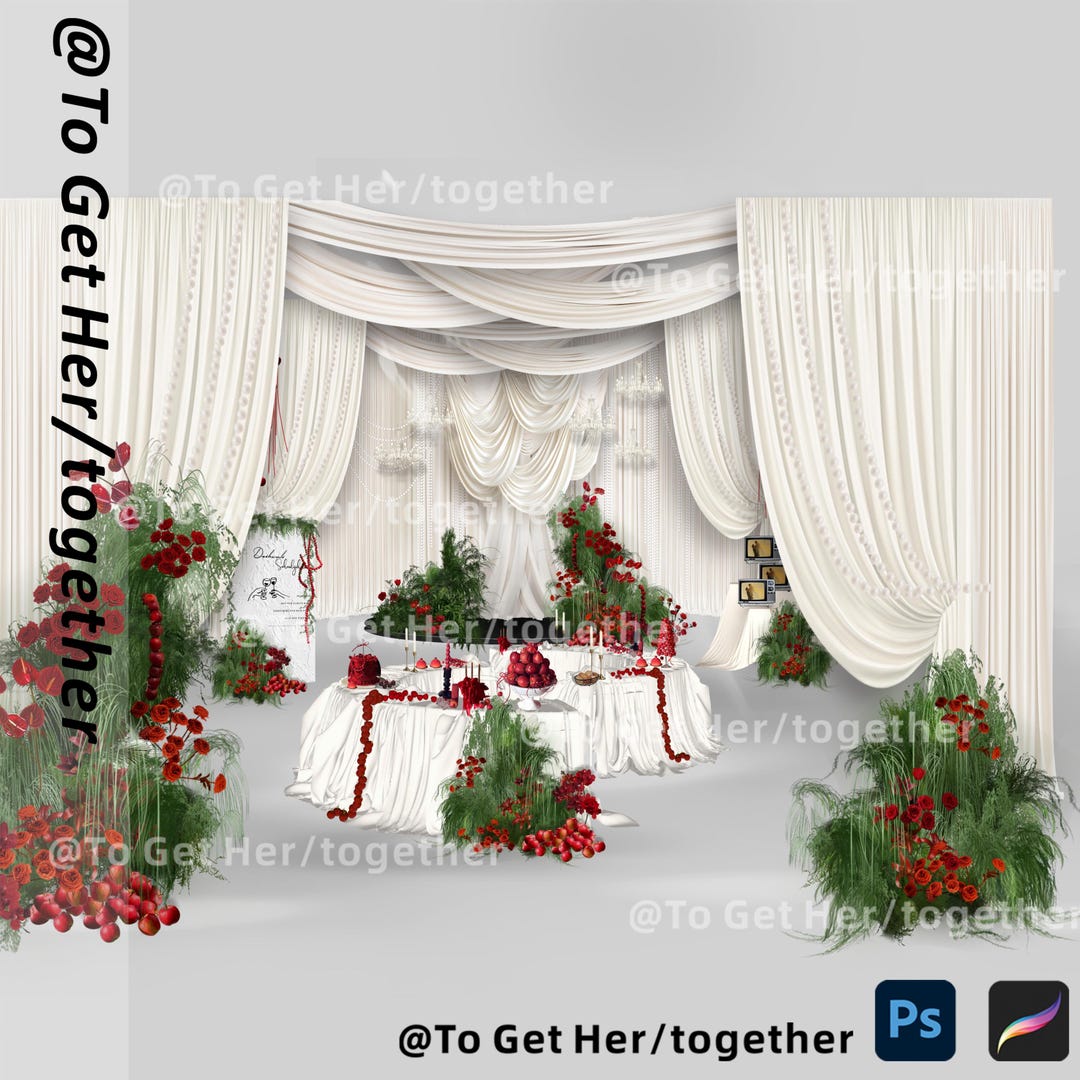 White Fabric Wedding Aisle Design; Wedding Planner's Toolkit; Christmas ...