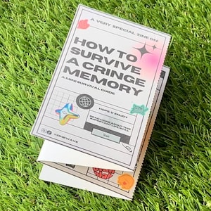 How to Survive a Cringe Memory - Mini Zine Printable PDF - Etsy