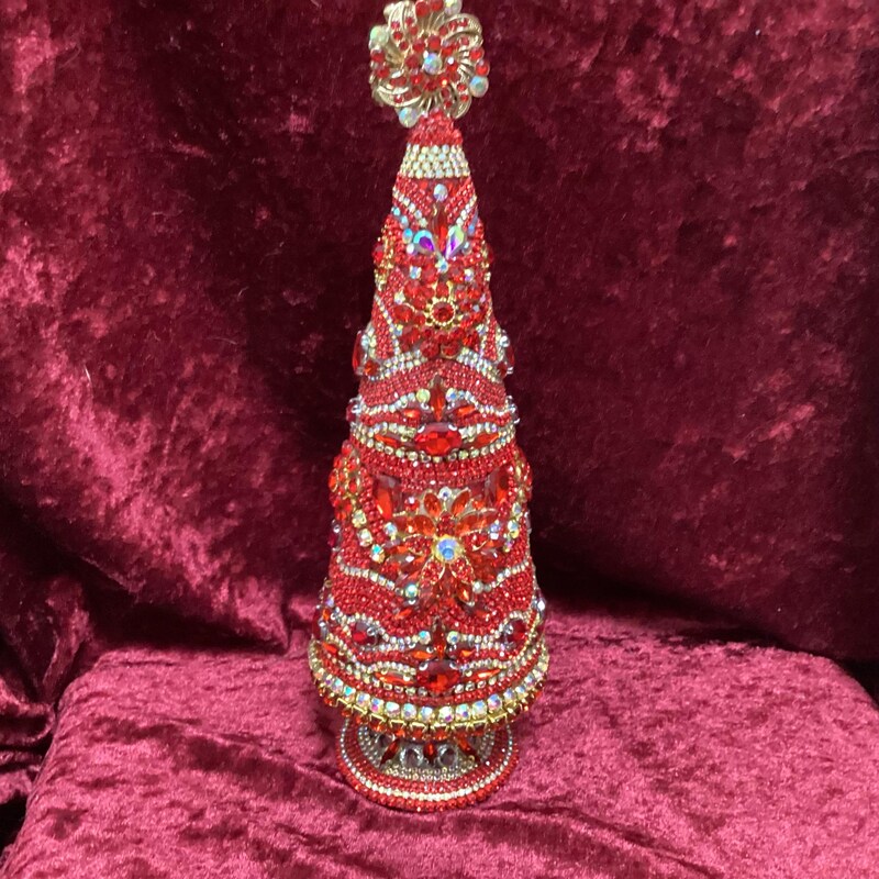 Jeweled Cone Tree - Etsy