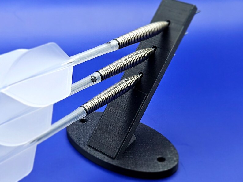 Wall Mountable / Upright - Dart Stand - Holds 1 Set of Darts! Great ...