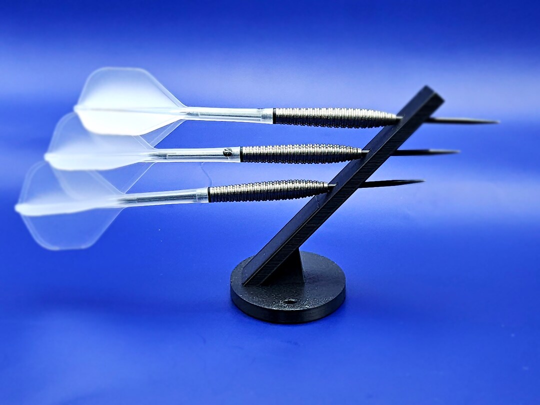 Wall Mountable / Upright - Dart Stand - Holds 1 Set of Darts! Great ...