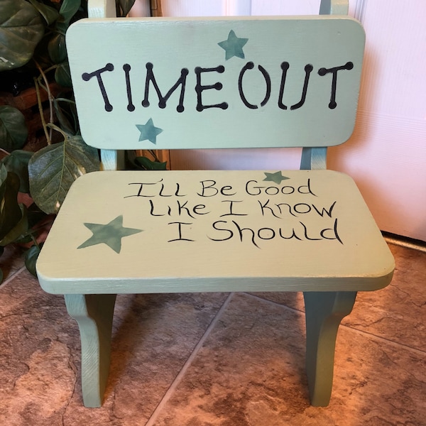 Timeout Chair - Etsy