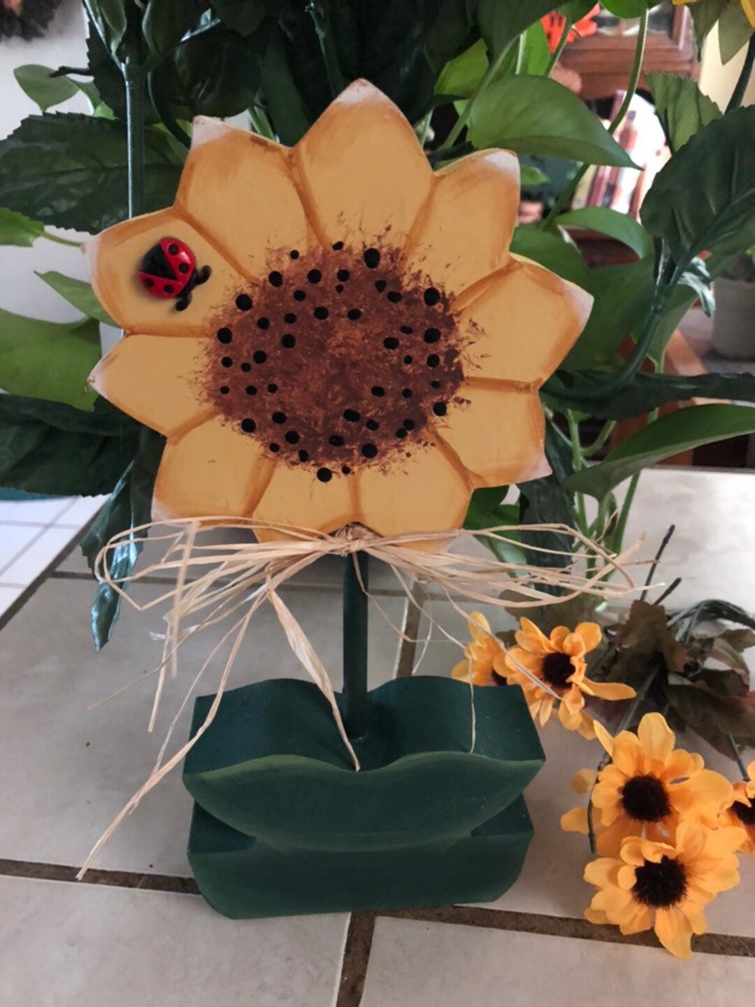 Sunflower Shelf Sitter - Etsy