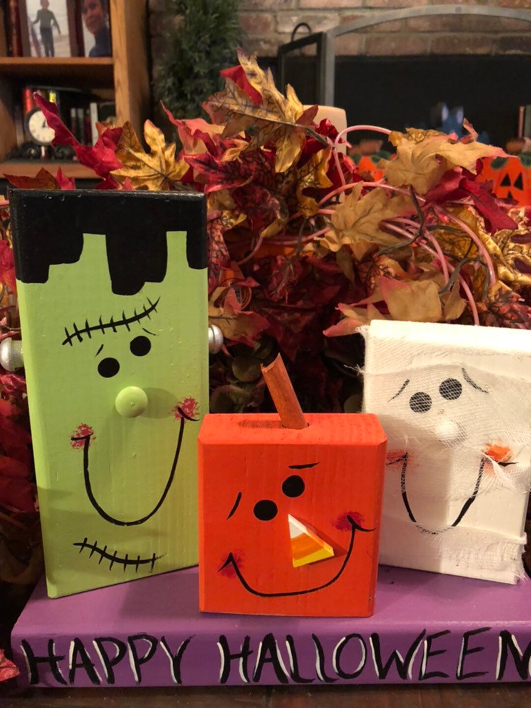 Happy Halloween Frankie Pumpkin Mummy - Etsy