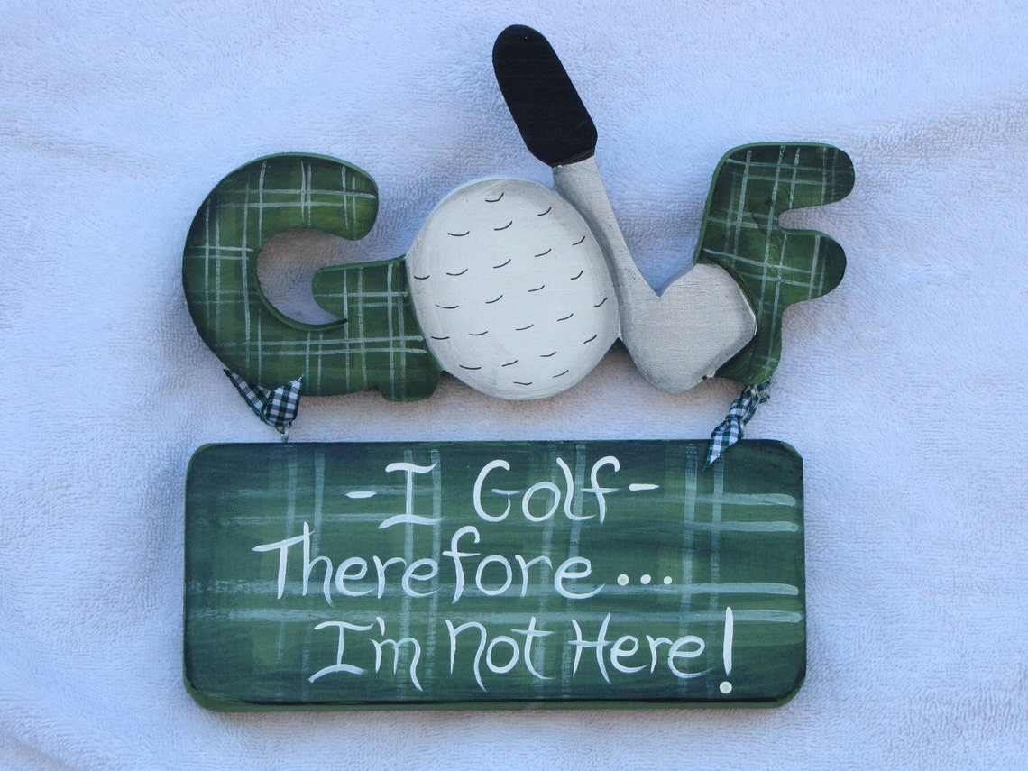WHIMSICAL GOLF SIGNS - Etsy