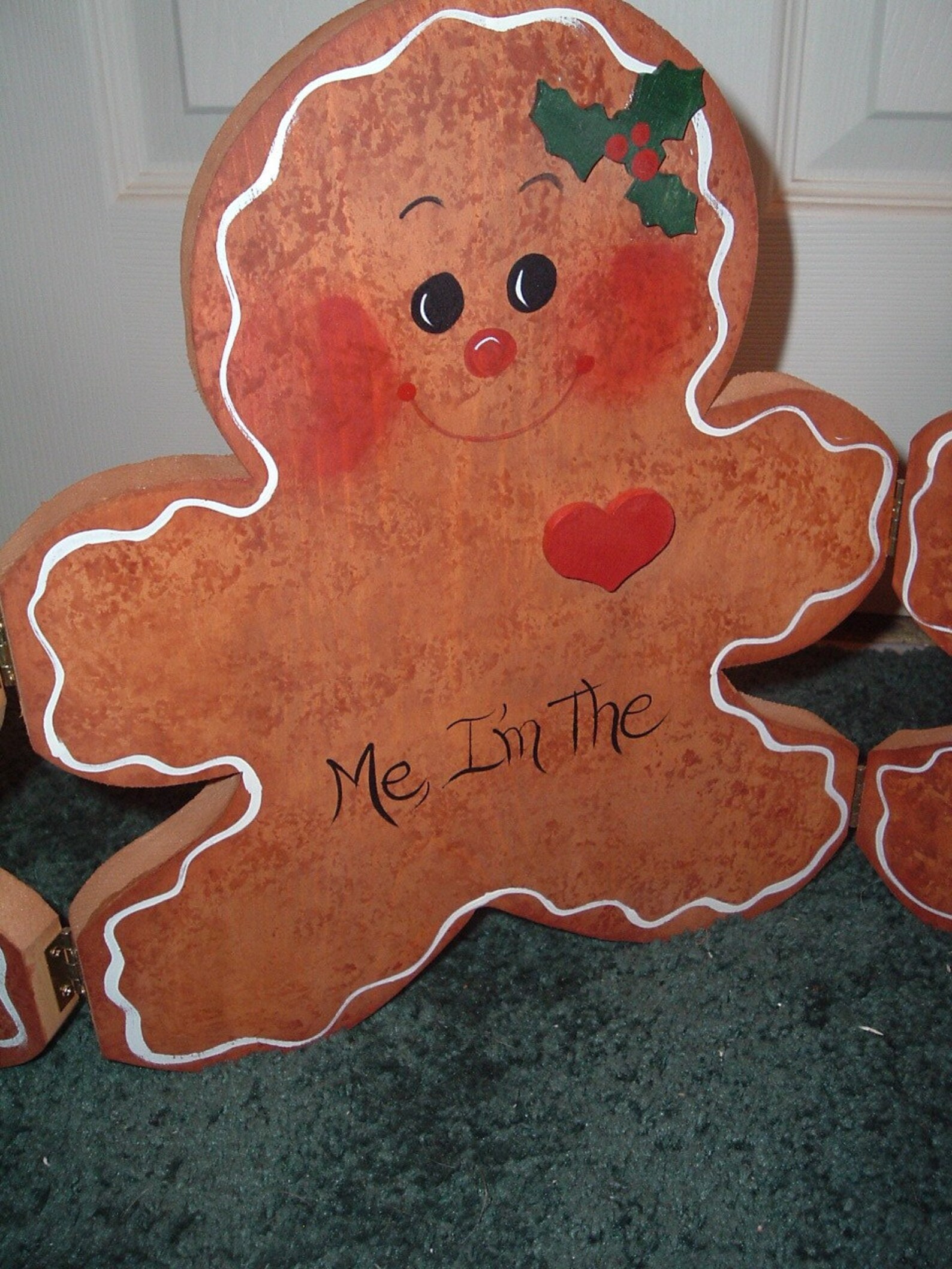 Cant Catch Me Im the Gingerbread Man hinged screen | Etsy