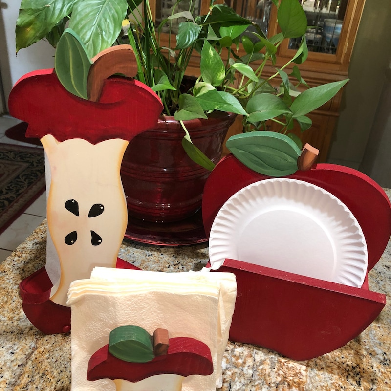 Apple Kitchen Decor - Etsy