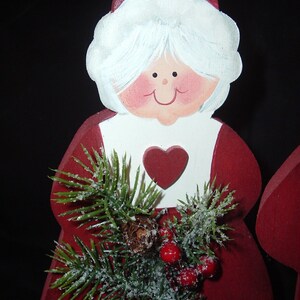 Country Christmas Mr and Mrs Claus - Etsy