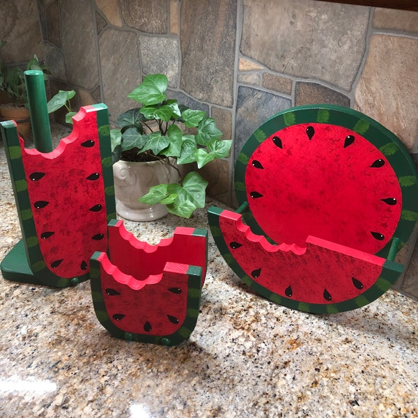 Watermelon Kitchen Decor - Etsy