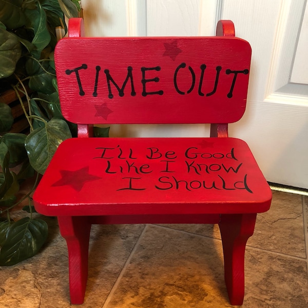 Timeout Chair - Etsy