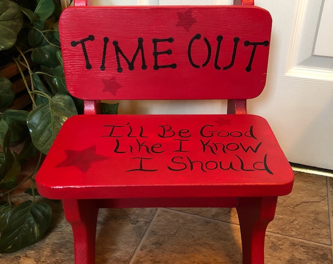 Timeout Chair - Etsy