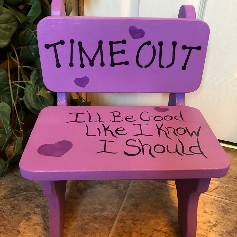 Time Out Chair - Etsy