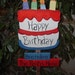 Happy Birthday Garden Stake (personalized) - Etsy