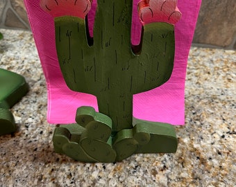 Unique Napkin Holder Cactuses // Scandi Style Modern Design Kitchen ...