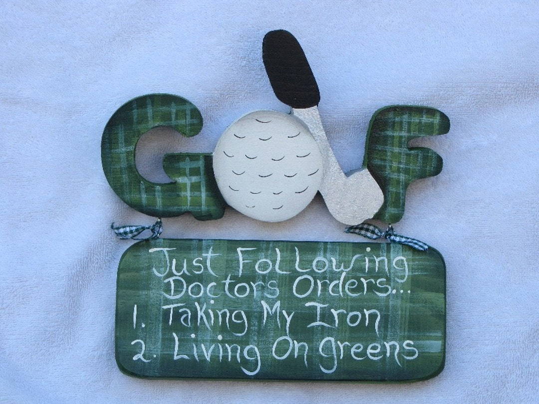 WHIMSICAL GOLF SIGNS - Etsy