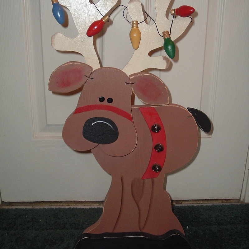 Whimsical Reindeer - Etsy