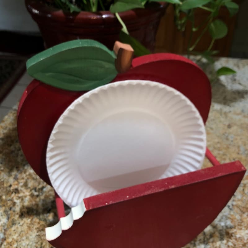 Paper Plate Holder - Etsy