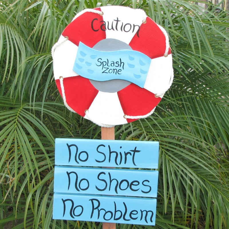 Pool Signs for Outdoor - Etsy