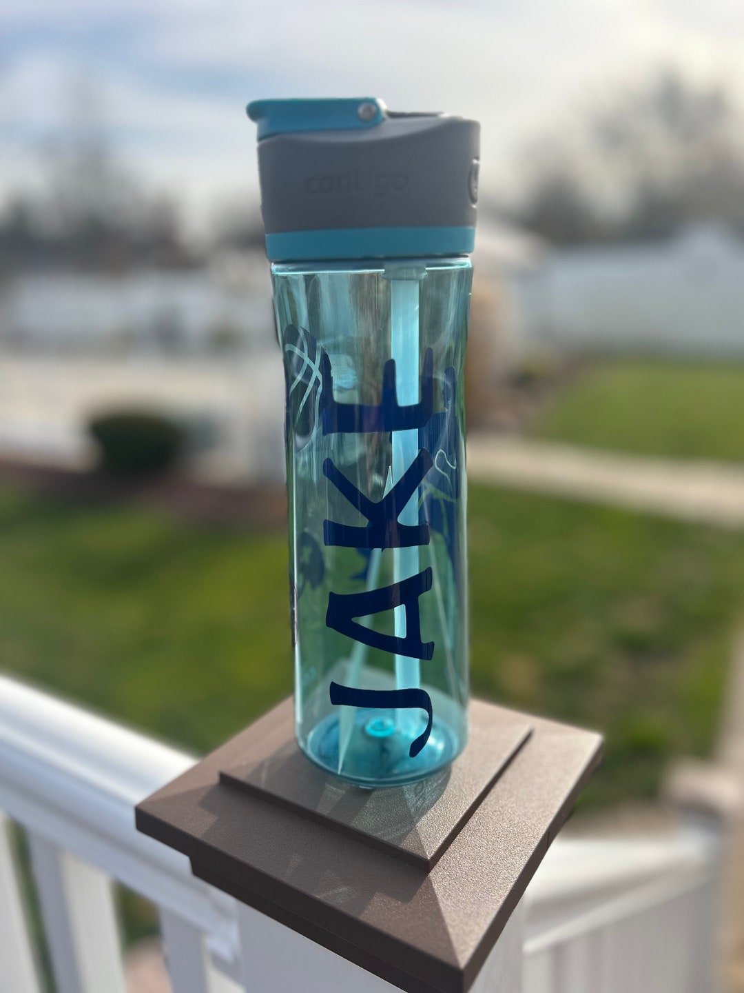 Personalized Name Water Bottle - Custom Colors & Designs - Bpa-free ...