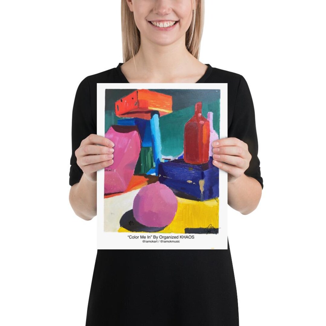 Color Me in (art Print) - Etsy