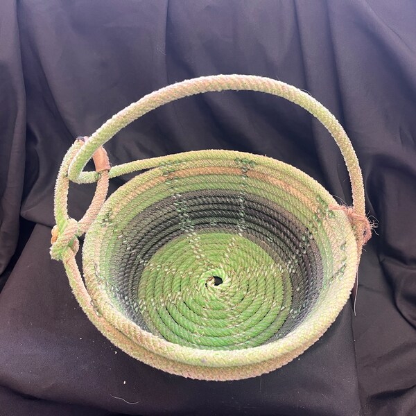 Lariat Rope Basket - Etsy