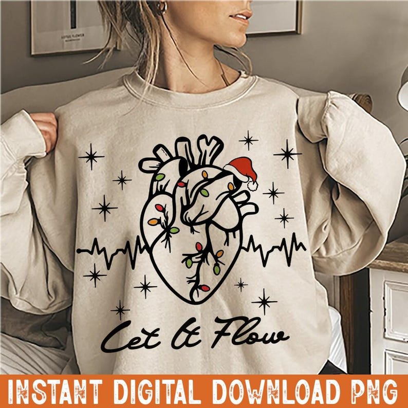 Cardiac Nurse Png, Let It Flow Cardiology Human Heart Go With the Flow ...