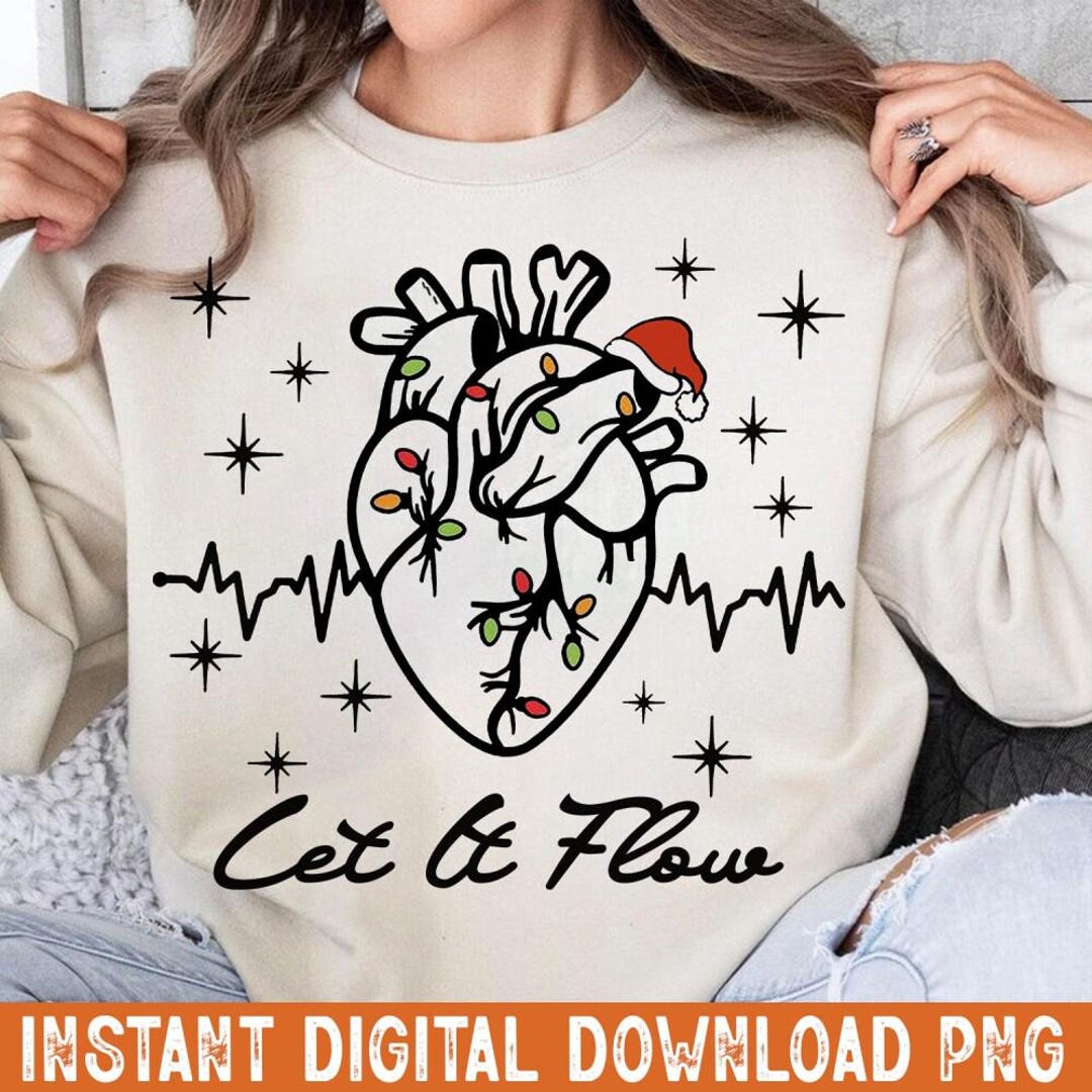 Cardiac Nurse Png, Let It Flow Cardiology Human Heart Go With the Flow ...