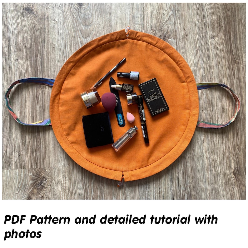 Makeup Pattern Tutorial | Beginner Sewing Pattern | Bag Pattern for ...